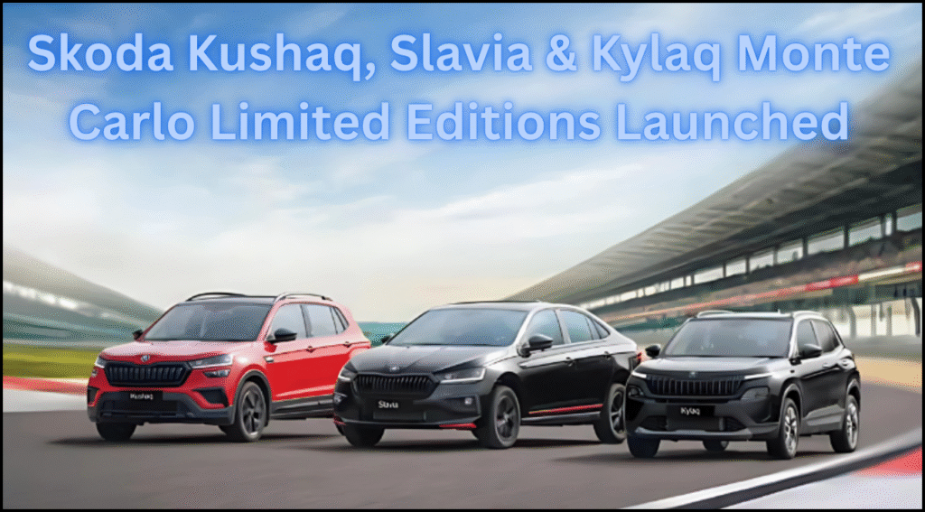 Skoda Limited Edition Launch: Kushaq, Slavia & Kylaq 25th Anniversary ...