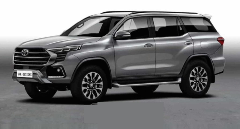 Toyota Fortuner New-Gen Rendered: Expected Design, Interior, Features ...