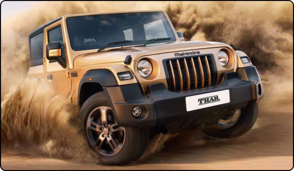 Mahindra Thar 3-Door Facelift 2025 - Bold Upgrades, New Tech ...