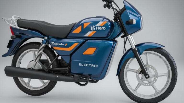 Hero Splendor Electric EV Launched With 600 KM Range, 110 KM/H Speed at ...