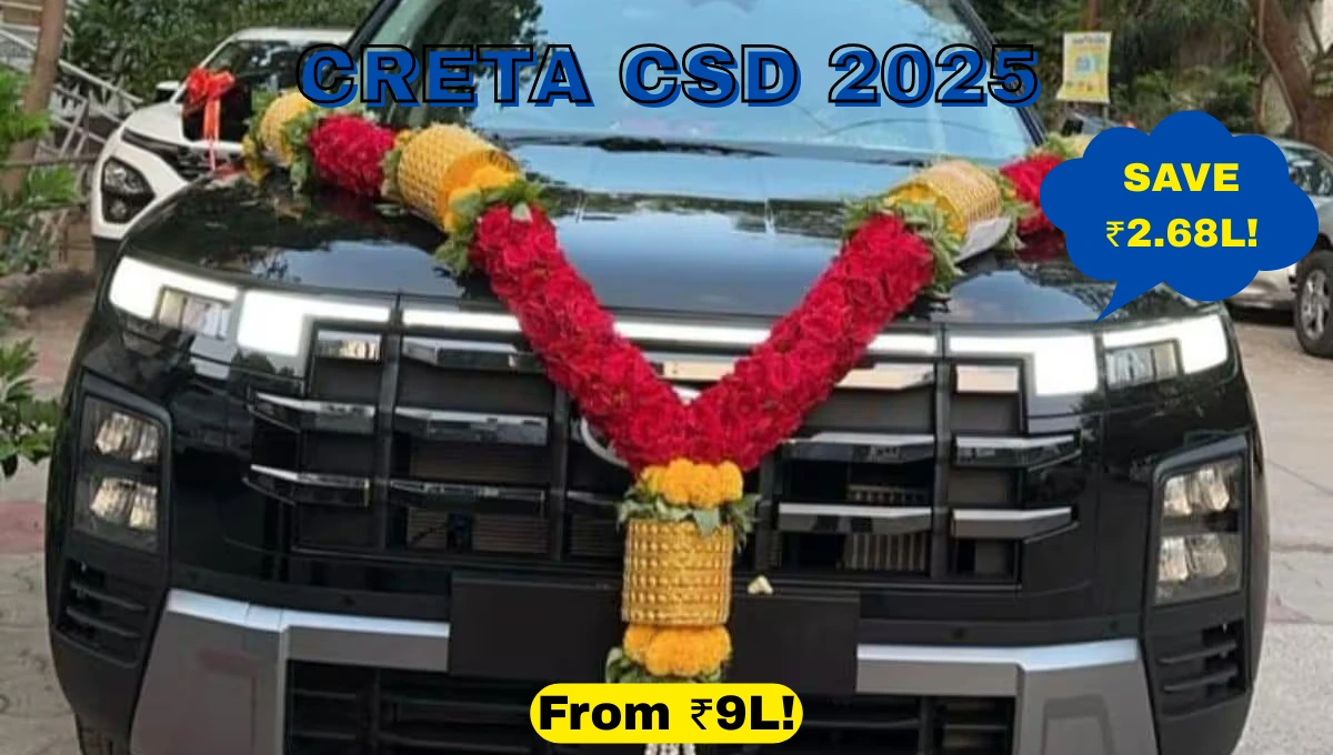 Hyundai Creta CSD Price 2025- Save Up to ₹2.68 Lakh on India's Top SUV ...